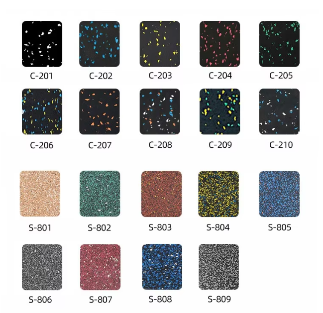 EPDM Gym Flooring Rubber | Shock-Absorbing Fitness Floor Granules ...